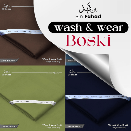 Wash & Wear Boski Men – Bin Fahad